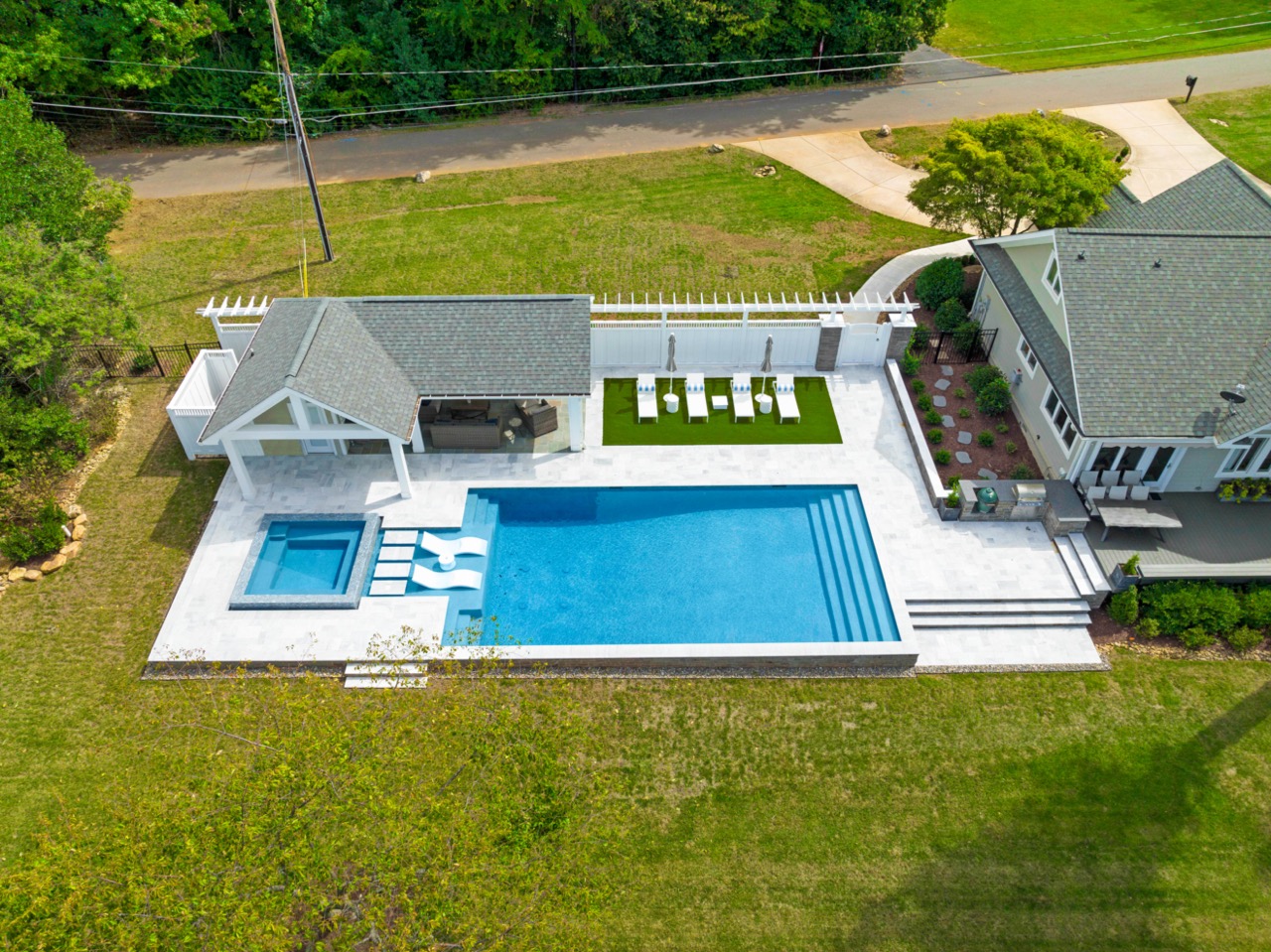 Featured Designs | Green Dolphin – Pelican Pools And Design